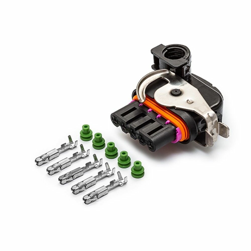 Разъем CARGEN AX8105S, герметичный, 5 контактов, для генератора Cummins isbe, запорная скоба