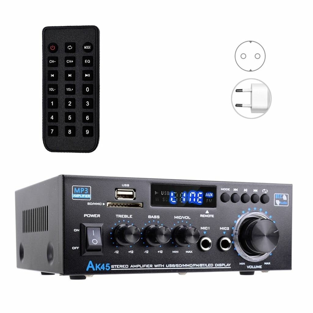 Усилитель 50W HiFi Stereo Bluetooth