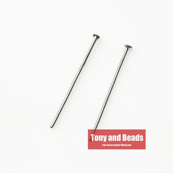 Комплект фурнитуры для сережек булавки 120 шт. Tony and Beads Gunmetal Black