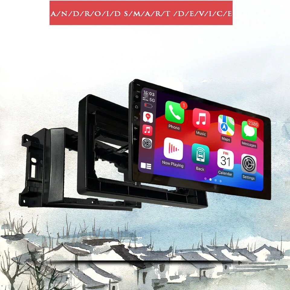 Для Dodge Ram 1500 2008 - 2012 Авто Стерео Радио Мультимедийный видеоплеер навигация GPS монитор Android 14 4G Lte WiFi Carplay 8G Ram 128GB 8Core