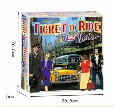 Ticket to Ride Europe, Билет на поезд Европа настольная игра YZ