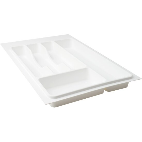 Лоток для столовых приборов Lemax Prof 40 см, белый, пластик, индивидуальная упаковка (MPT40WT)