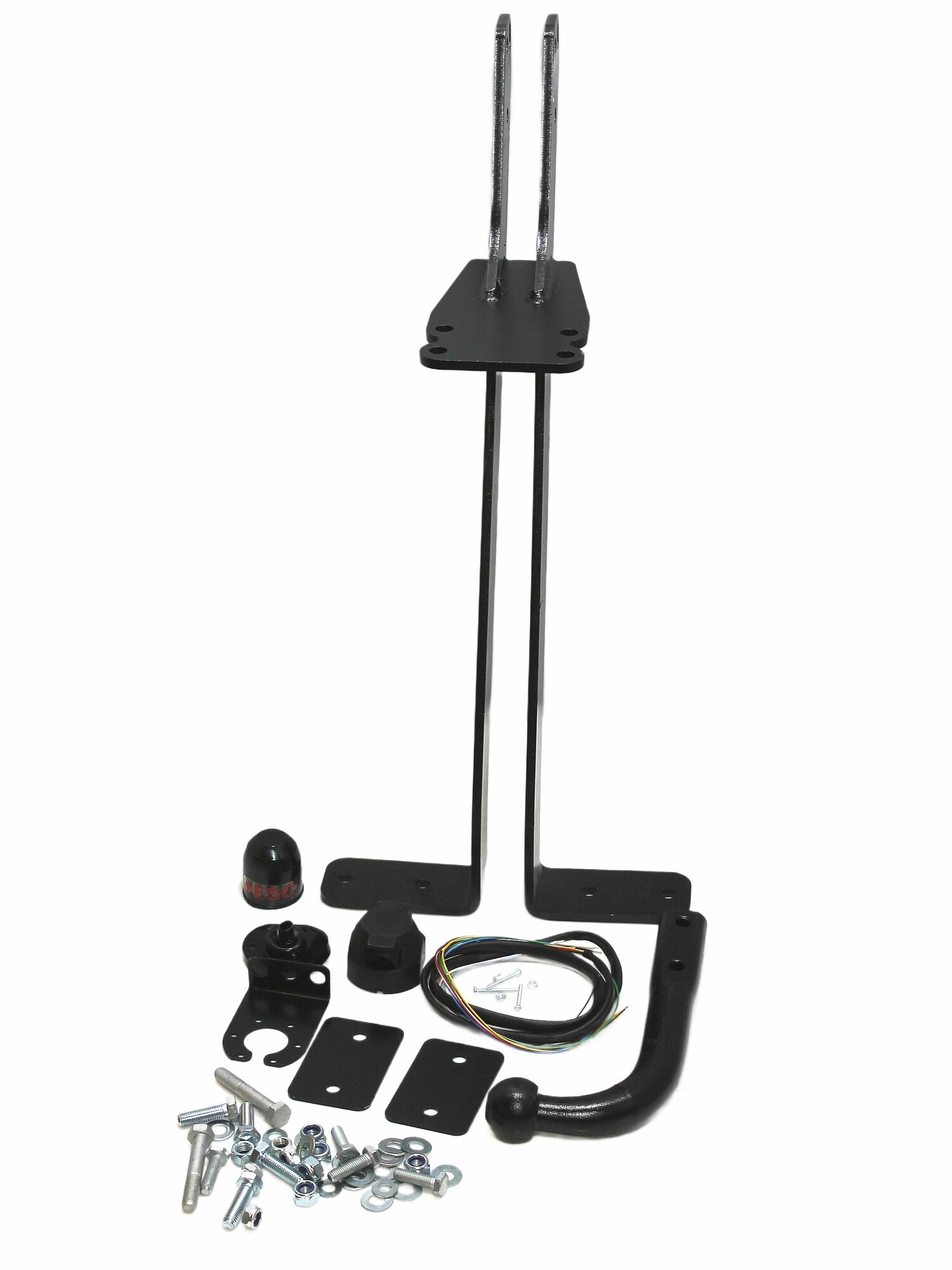 Фаркоп для легкового прицепа для а/м УАЗ 3159, 3160, 3162, Патриот, с электрикой