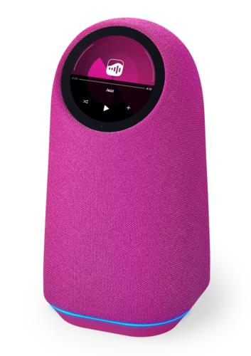 Умная колонка VK Капсула Про, розовый