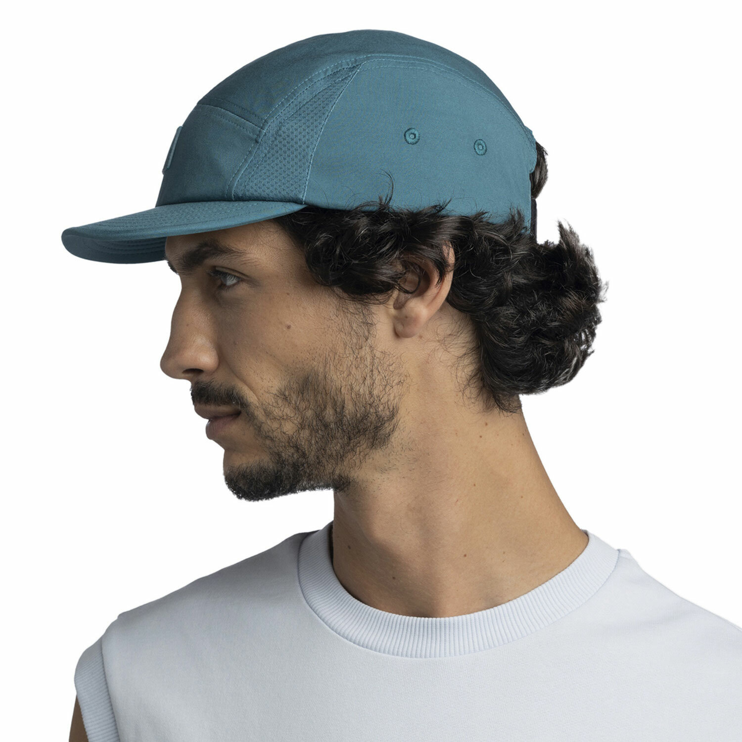 Кепка Buff 5 panel go для взрослых и детей, размер L, зеленый — фото 1