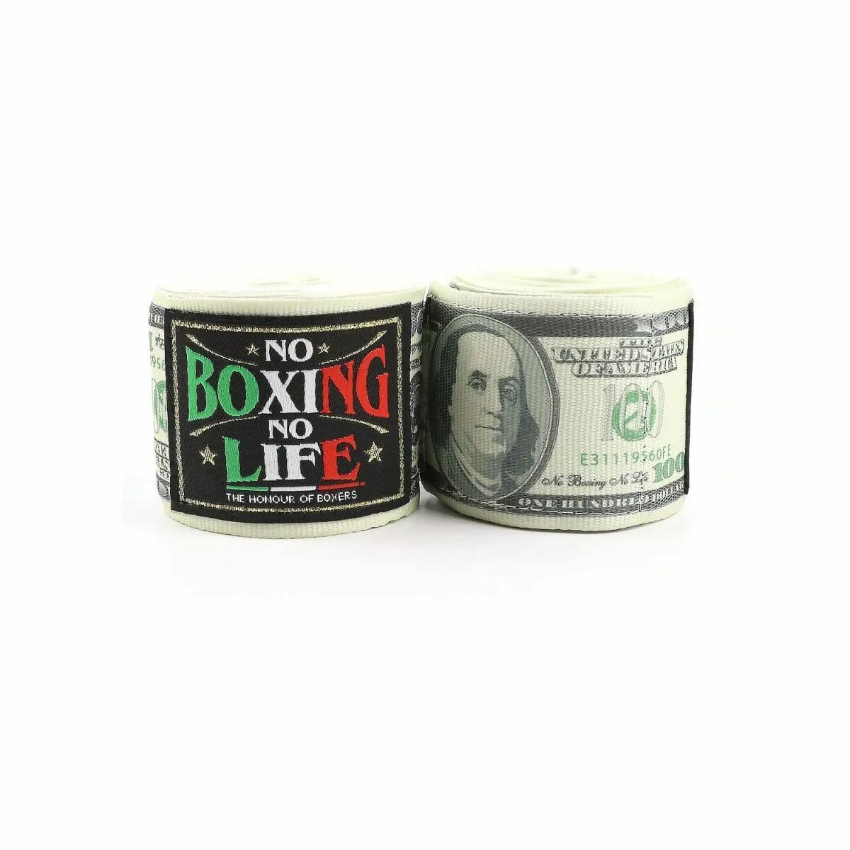 No Boxing No Life Боксерский бинт, размер: M