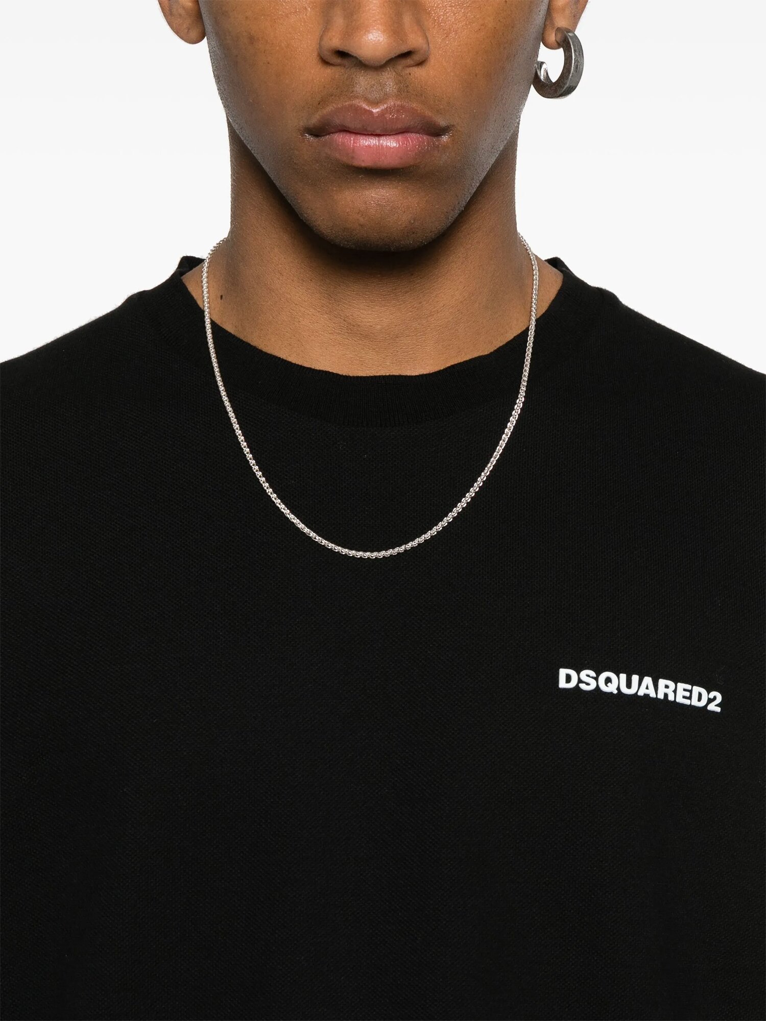 Футболка DSQUARED2 Rubber Logo, размер XL — фото 1