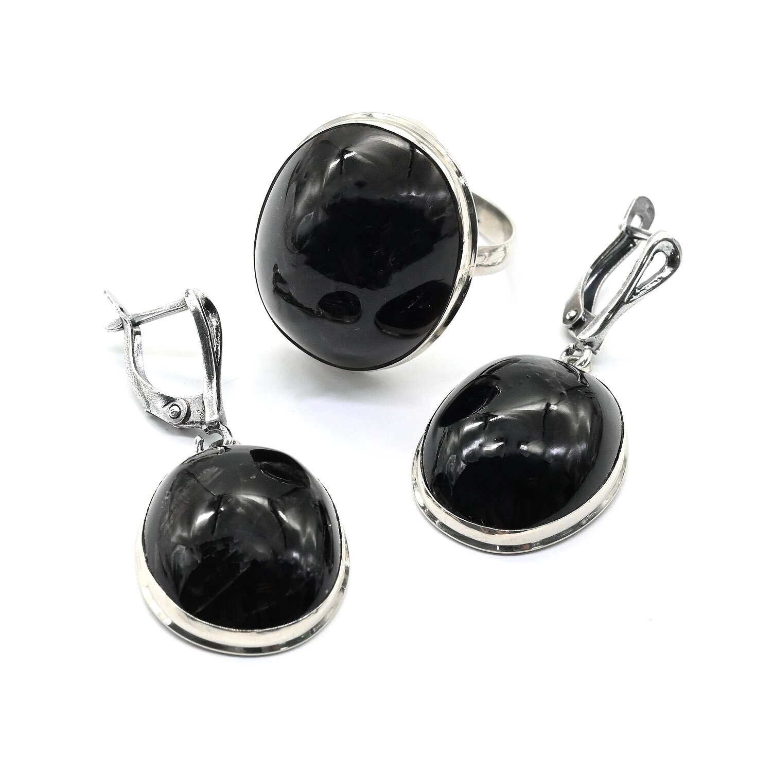 Комплект бижутерии, морион