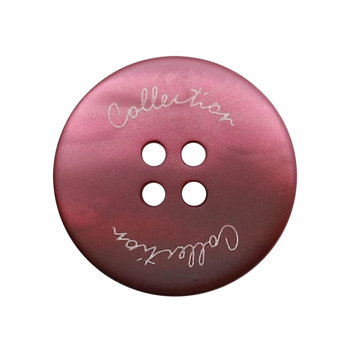 CB 3643 Пуговица 'Collection' 32L (20мм) 4 прокол, пластик (col.D (бордовый)). 6шт/упак