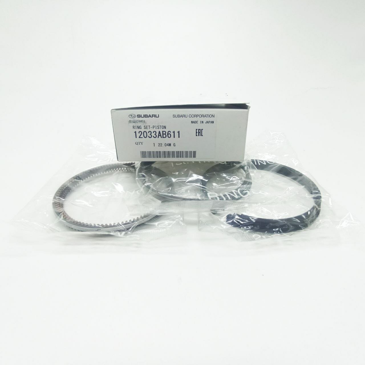Кольца поршневые Subaru EZ30 STD SUBARU 12033AB611