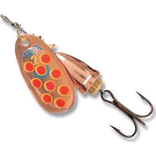 Блесна вертушка BLUEFOX BFS4-CYR, цвет Copper-/-Yellow-/-Red, 5,5см, 10гр