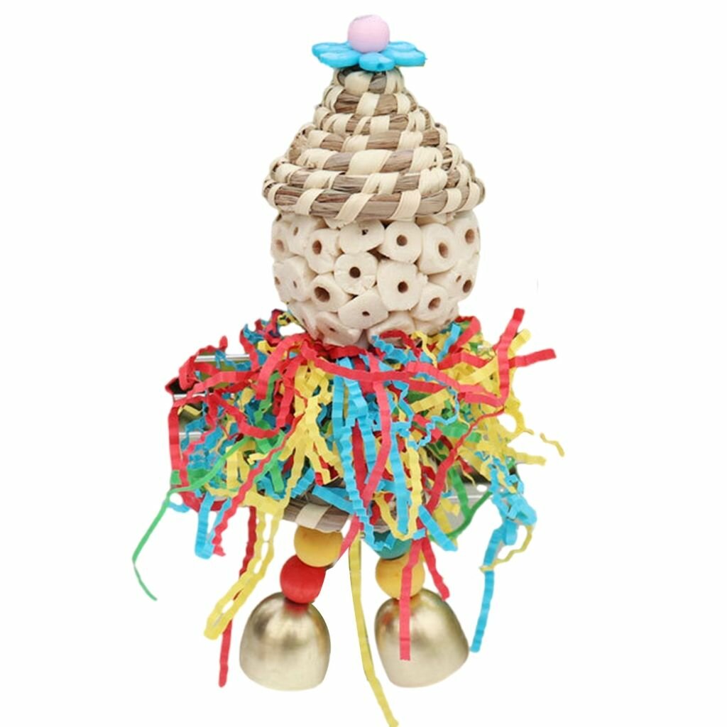 Игрушка для кормления птиц, подвесные маленькие попугаи, жевательная клетка, аксессуары корелл, неразлучников