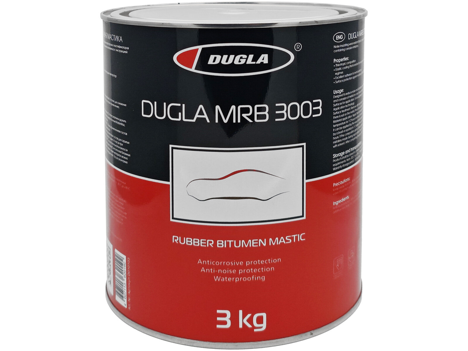 Мастика антикоррозийная MRB 3003 DUGLA (3кг)
