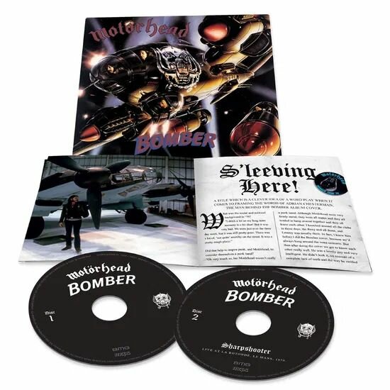 Motorhead - Bomber (2CD) 2025, Sanctuary, Digisleeve, Deluxe Edition, Музыкальный диск