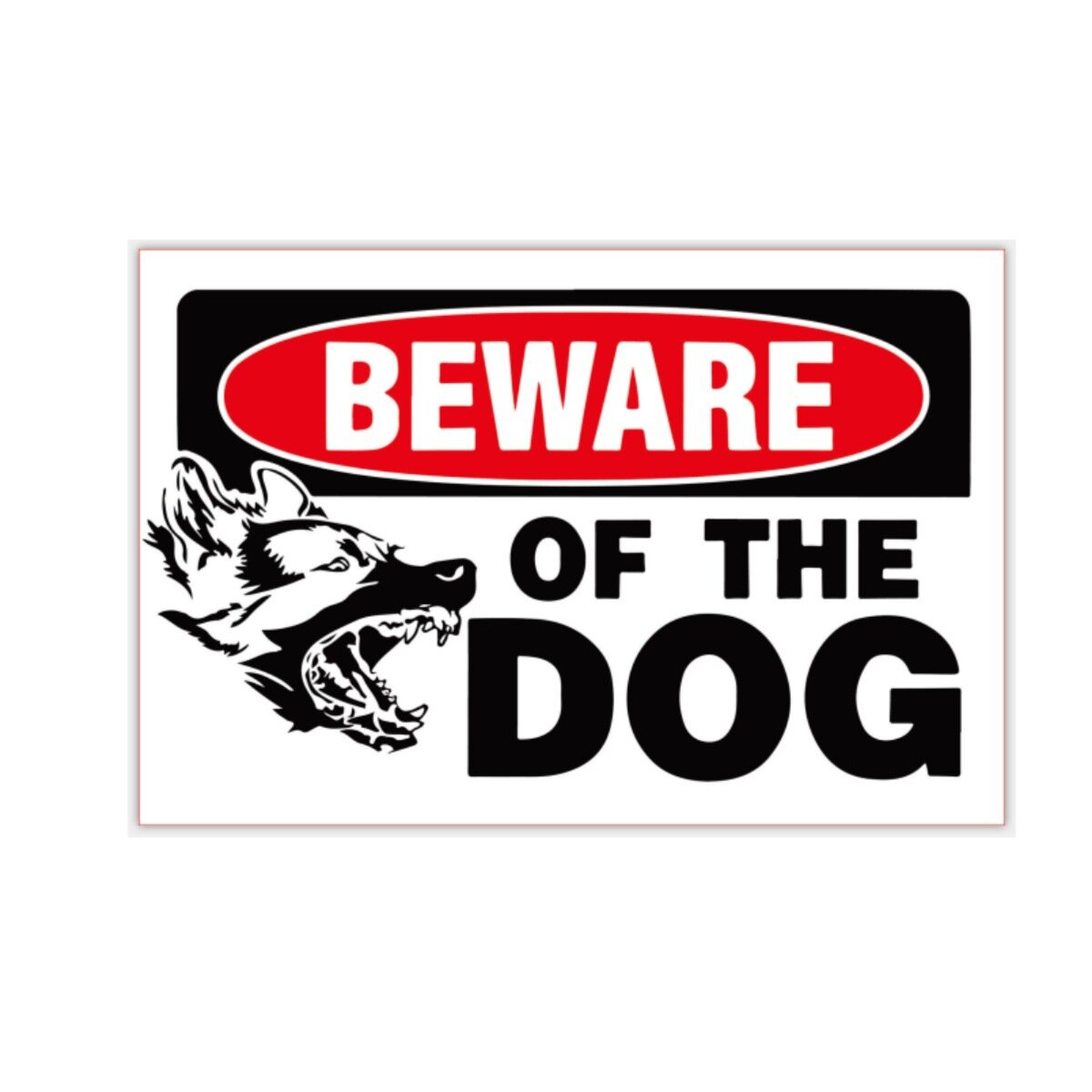 10 шт./лот предупреждающих наклеек «Осторожно, собака!» — предупреждает об агрессивной собаке. Самоклеящаяся виниловая наклейка для ворот, дверей и имущества. Яркий охранный знак.