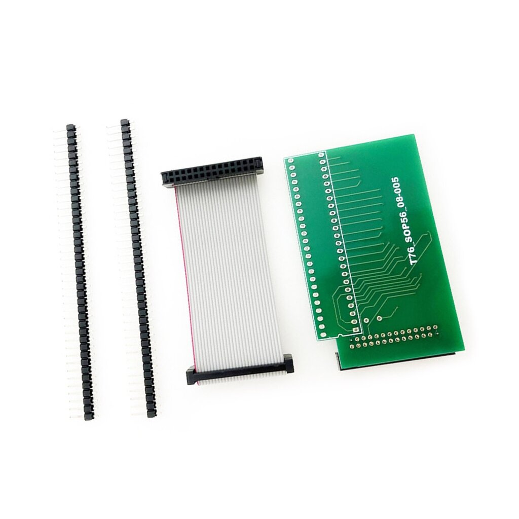 Разъем для считывания, записи и записи микросхемы SSOP56 с шагом 0,8 мм для T76