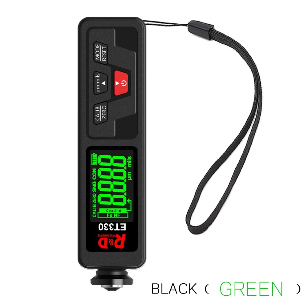 Измеритель толщины покрытия R&D ET330 Black-Green