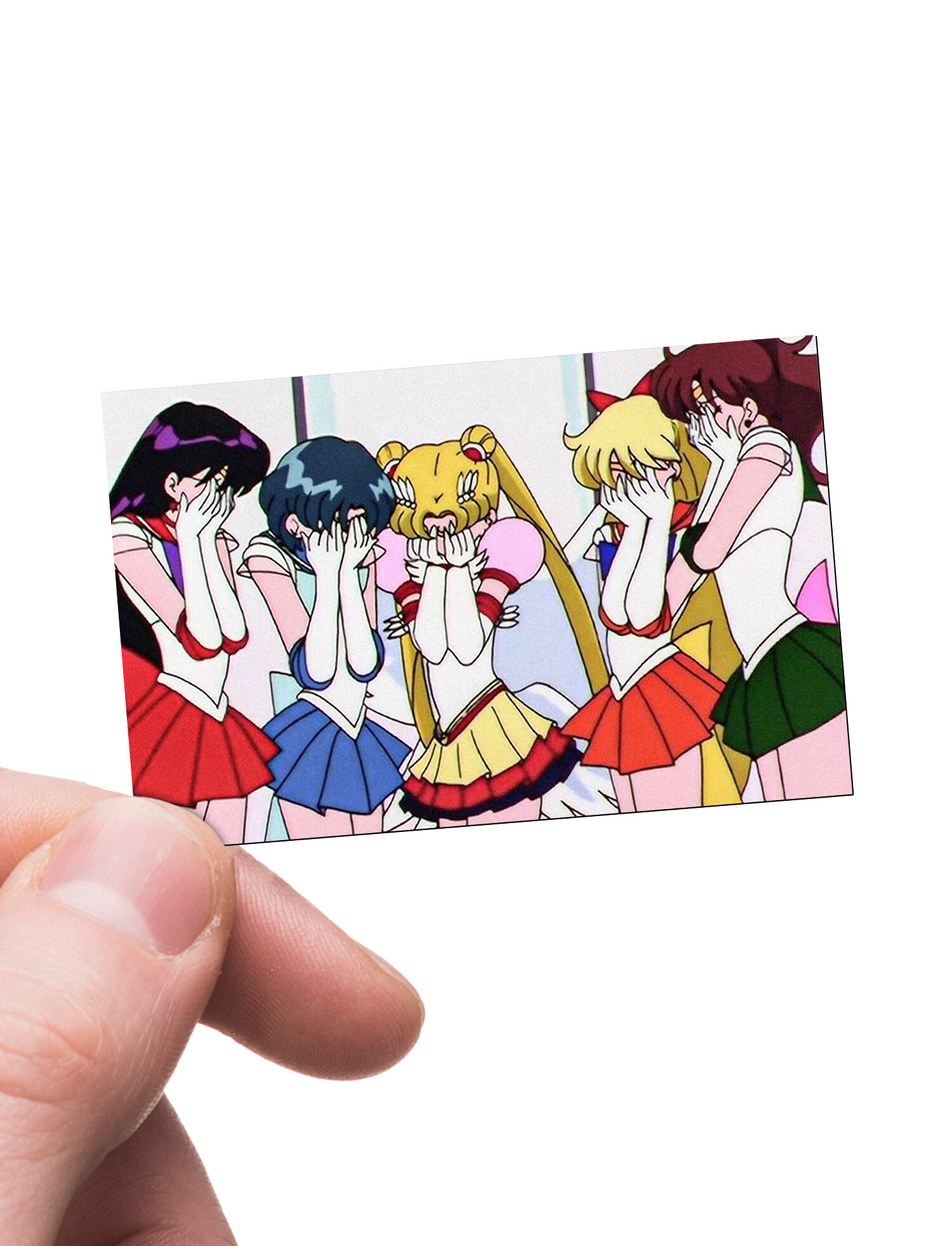 "Сэйлор Мун" (аниме) магнит сувенирный (45х70мм, на холодильник)