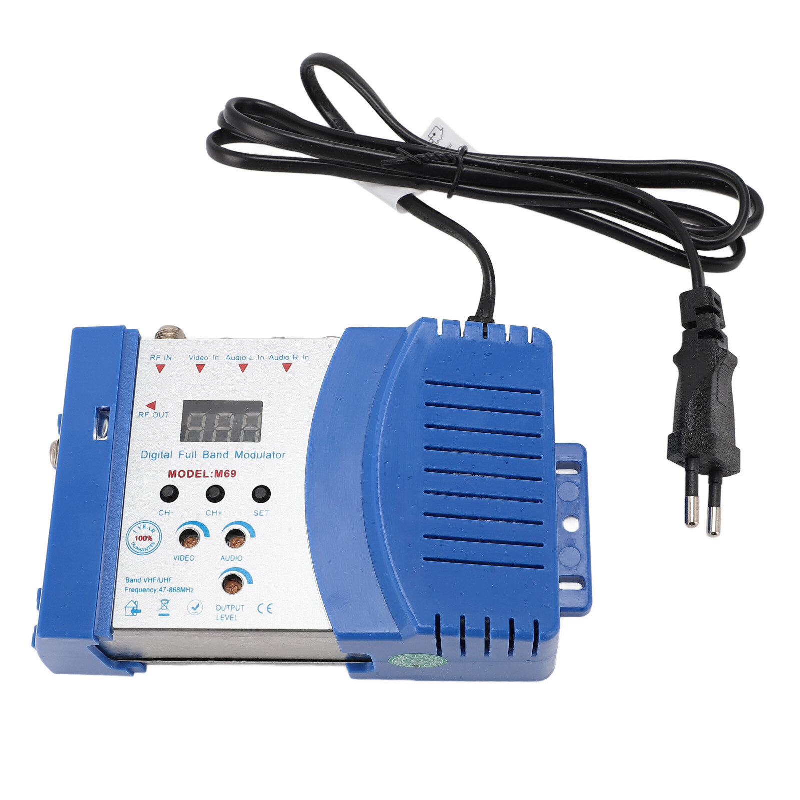 Преобразователь AV to RF цифровой модулятор UHF для ТВ