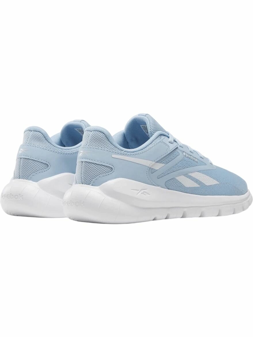 Кроссовки Reebok Flex Point Trainer W, полнота F, размер 8,5 US, белый, бежевый, голубой — фото 1