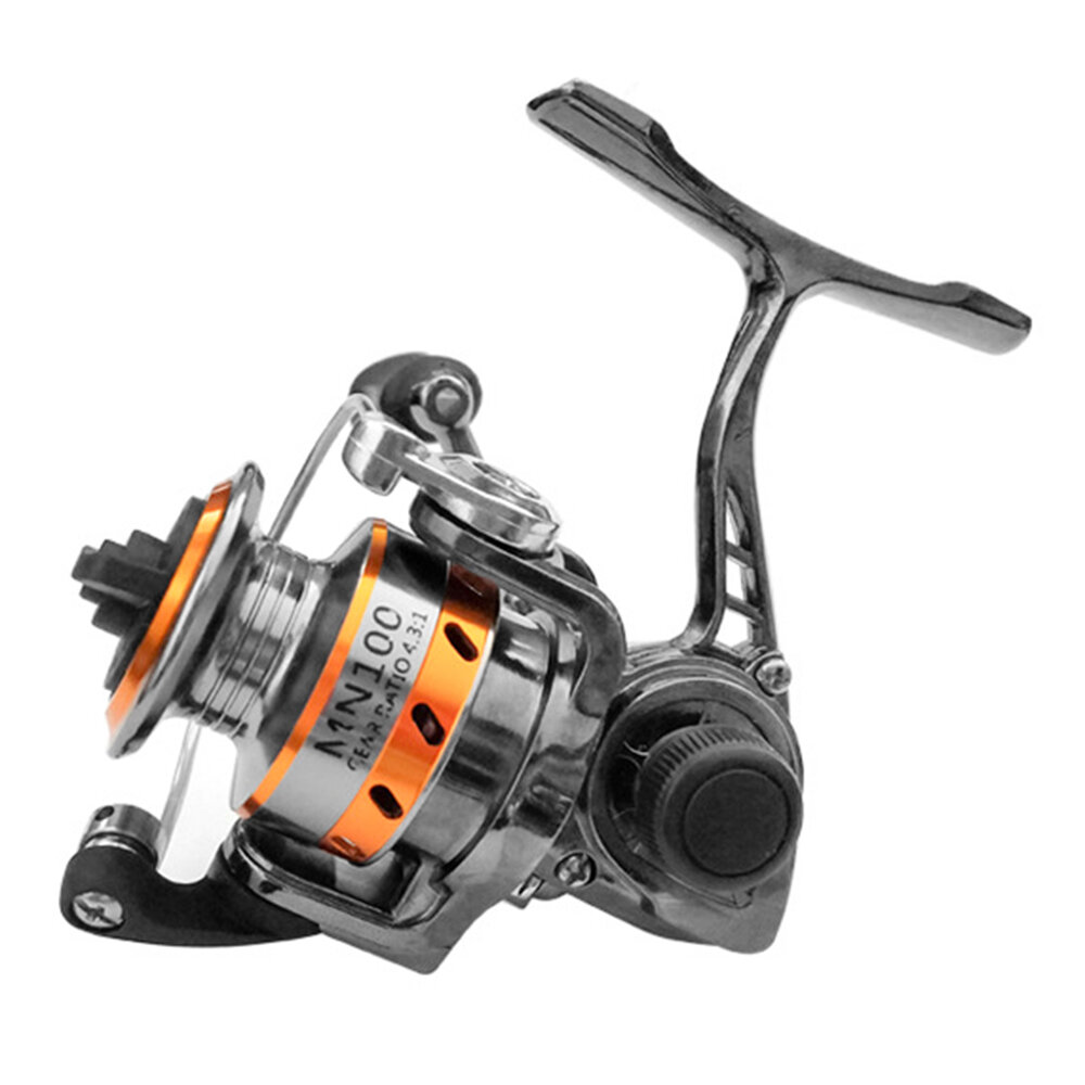 3BB 4.3:1 Мини-катушка для спиннинга Ультралайт Полностью металлическая Катушка для ловли карпа в пресной и соленой воде