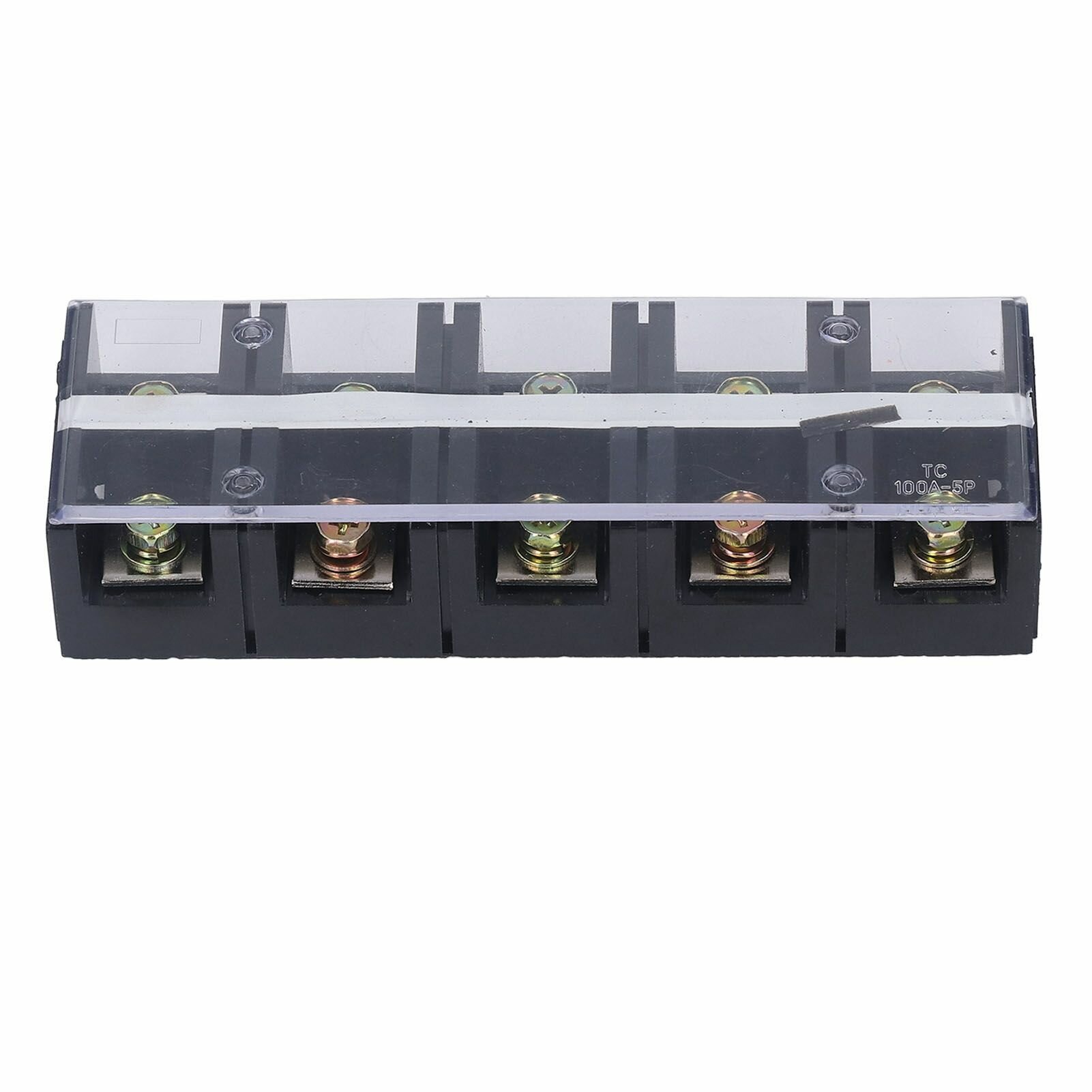 Клеммная колодка 1шт 100А 600В TC фиксированного типа из красной меди, двухрядная, для распределительных систем