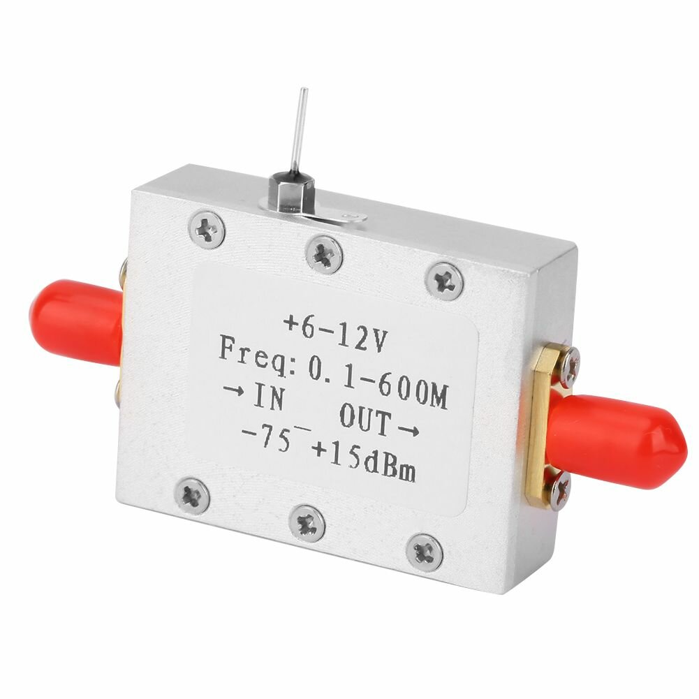 AD8307 RF измеритель мощности логарифмический детектор тестирования 0,1-600M модуль -75 +15дБм с корпусом