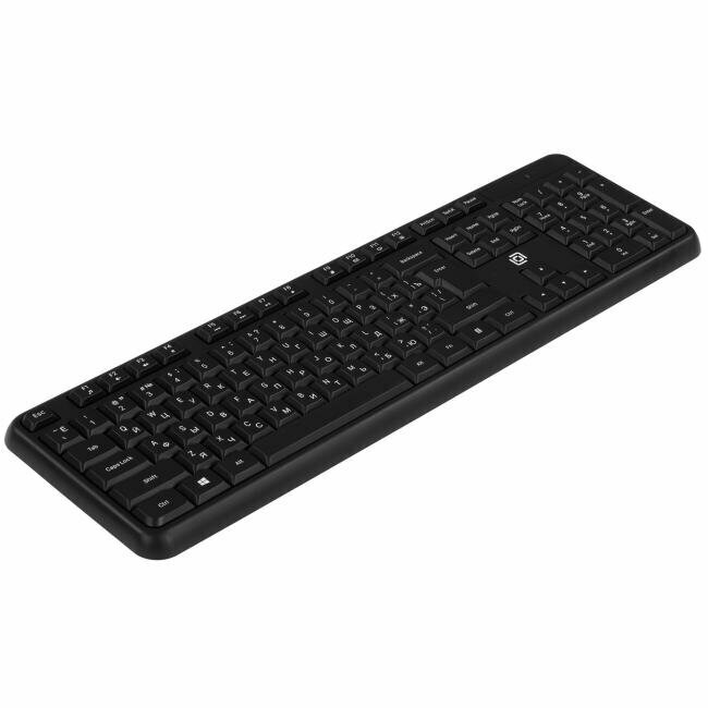 OKLICK Wireless Keyboard & Optical Mouse S277W Black (Кл-ра, USB, FM+Мышь 4кн, Roll, USB, FM) 2066172