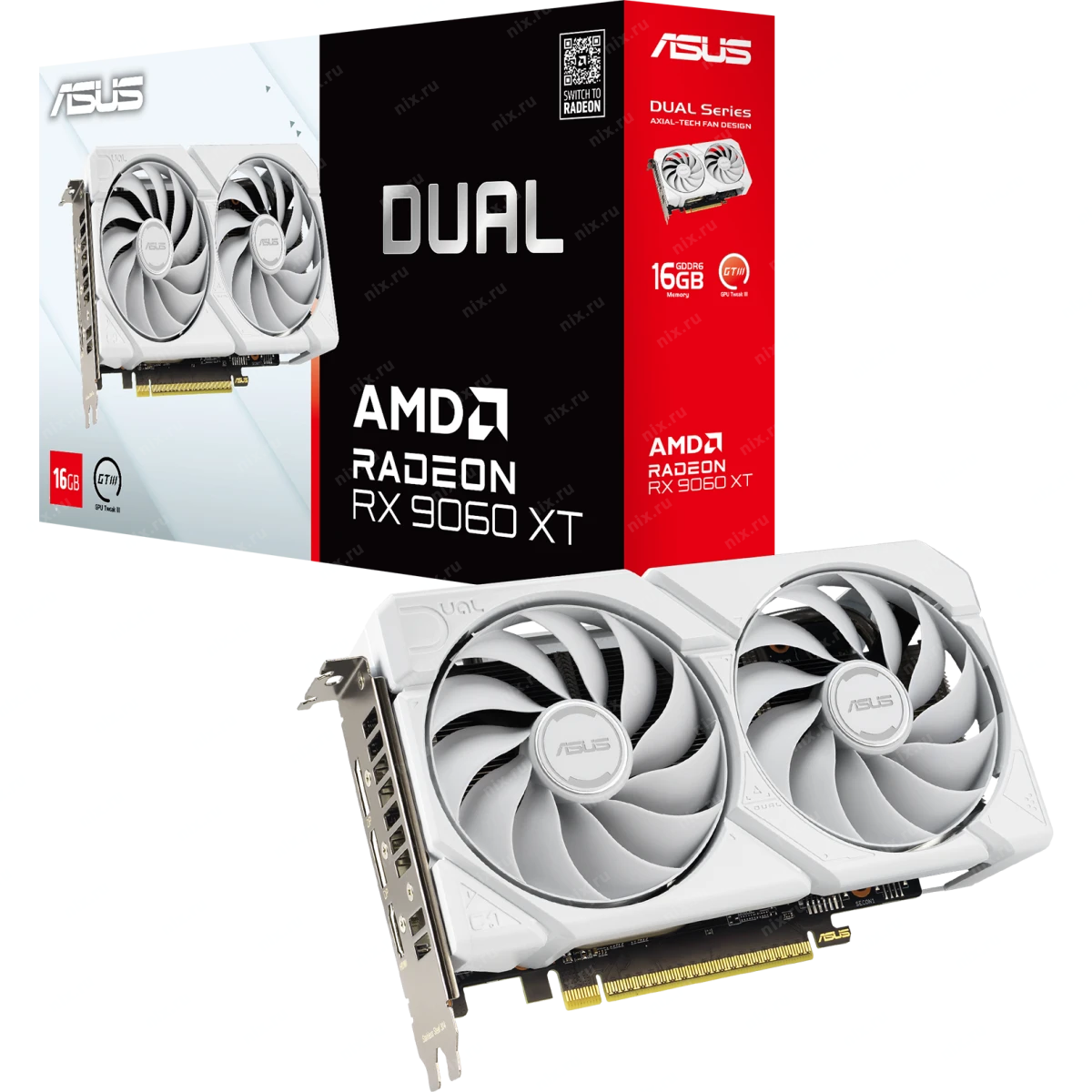 Asus Dual DUAL-RX9060XT-16G-WHITE