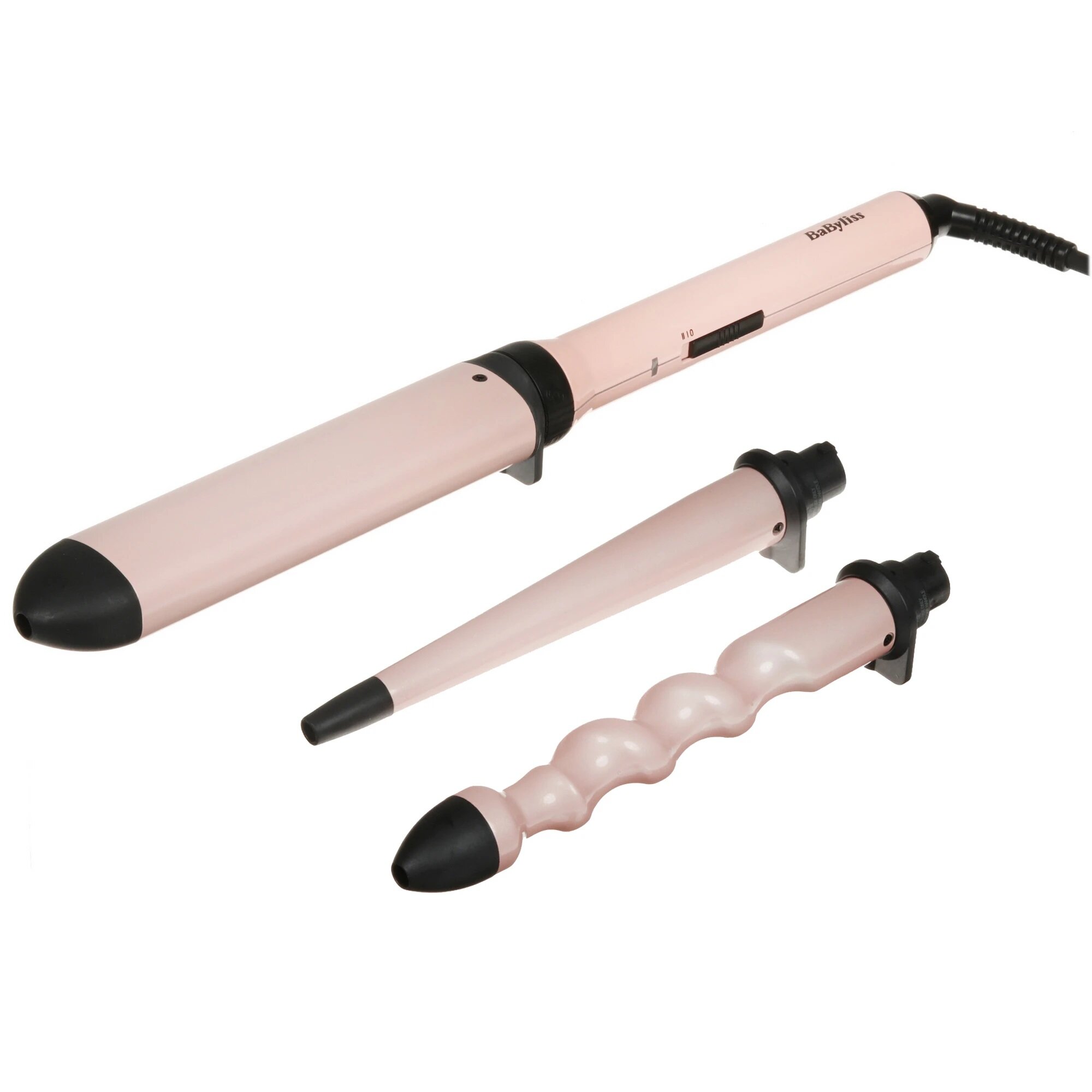 Мультистайлер BaByliss MS750E розовый (2 режима, 3 насадки, max 210 °С)