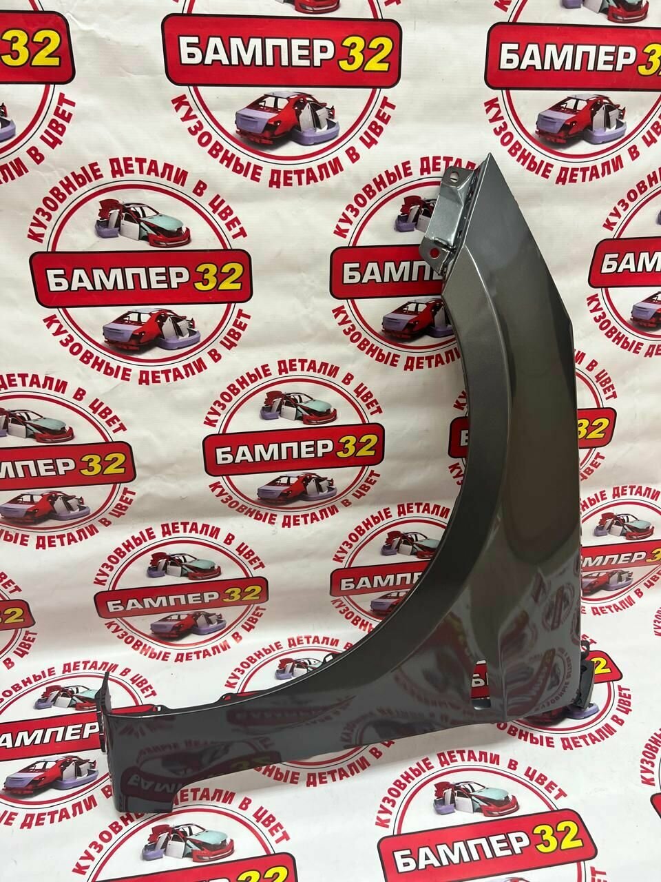 Крыло Хендай Солярис с 2011 года левое, цвет SAE серый