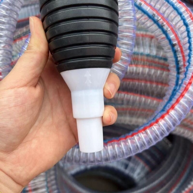 Горячая продажа SG, сверхбольшая ручная масляная насосная помпа толщиной 6/8 дюйма для бензина и дизеля, самовсасывающая масляная трубка