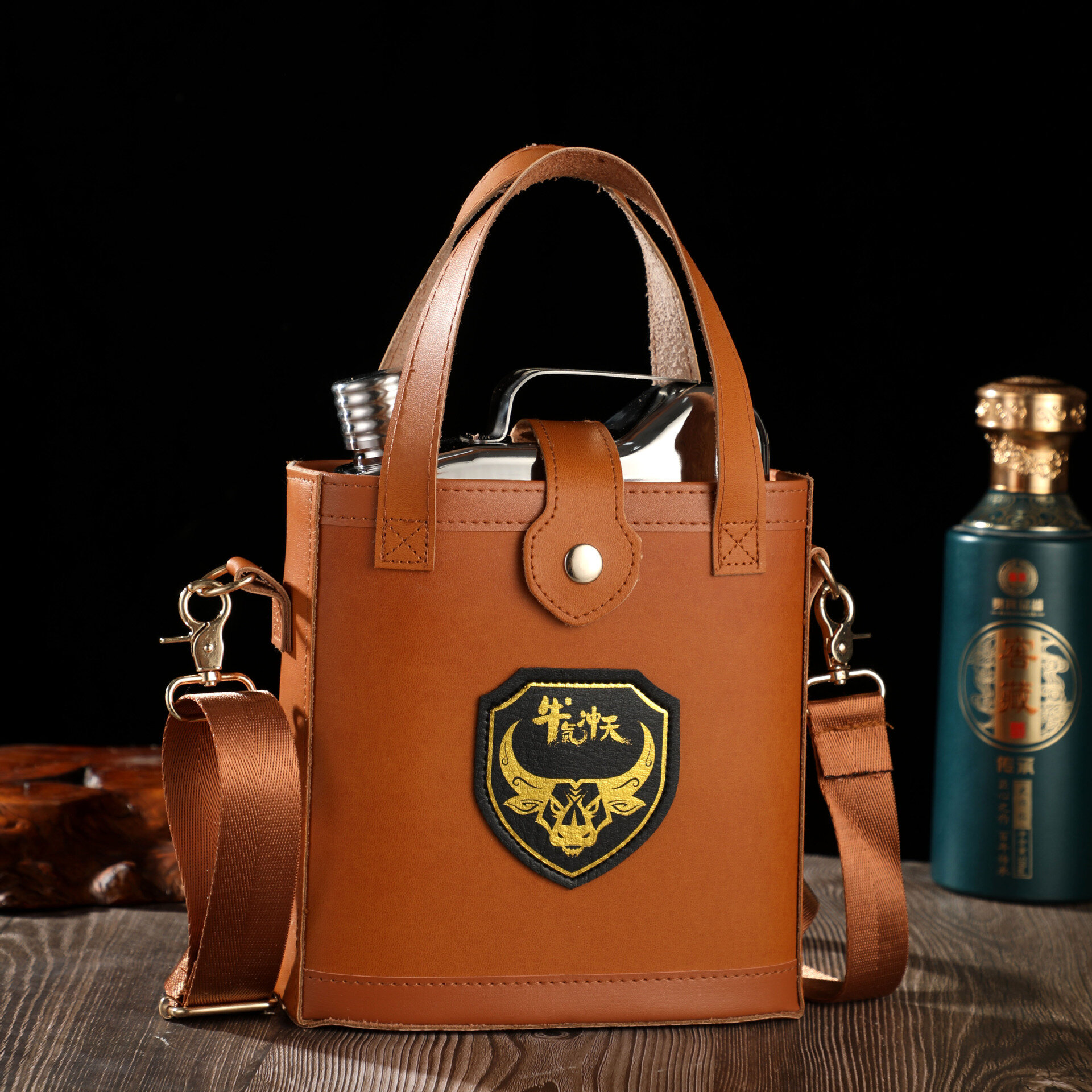 Утолщенный немецкий высококачественный портативный винный фляга из нержавеющей стали 316 304, 3 джина, 2.5kg 3.5kg винный бочонок, русский винный набор