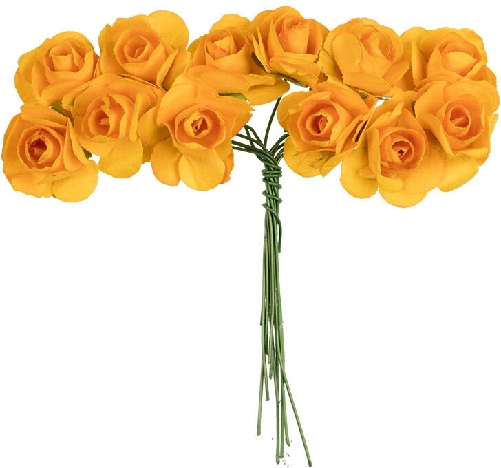 Mr.Painter PFE-15-IM50 Декоративные цветочные элементы 12 шт 40 Восход солнца светло-желтый