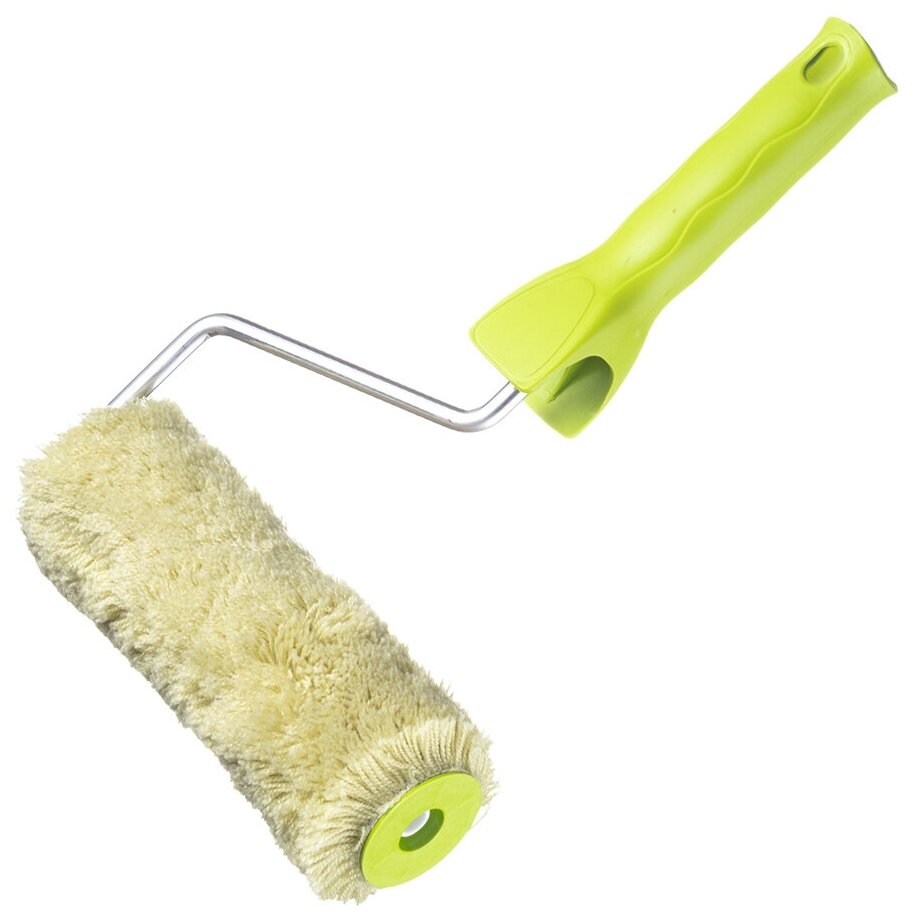 Валик полиакрил 180 мм d48 мм ворс 18 мм для водной основы с ручкой Wenzo Roma