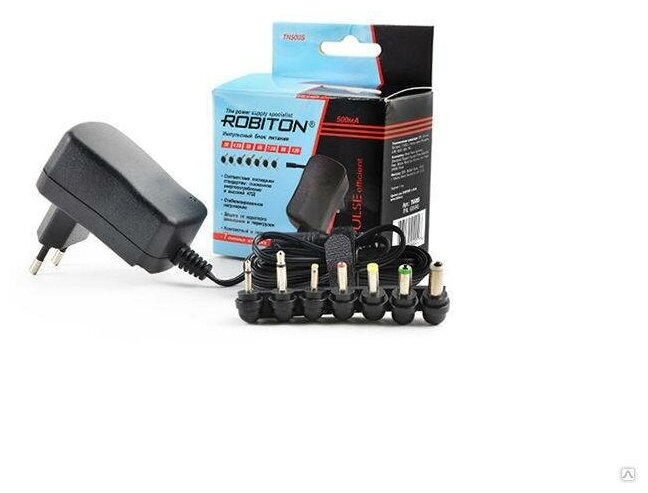 Универсальный блок питания Robiton TN500S (3-12В) , 1шт.