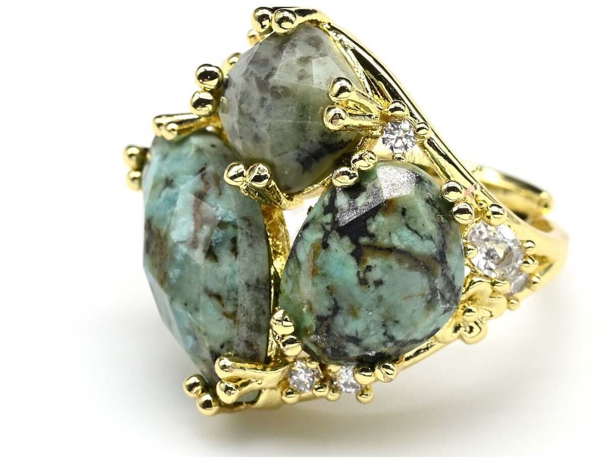 Кольцо, хризоколла