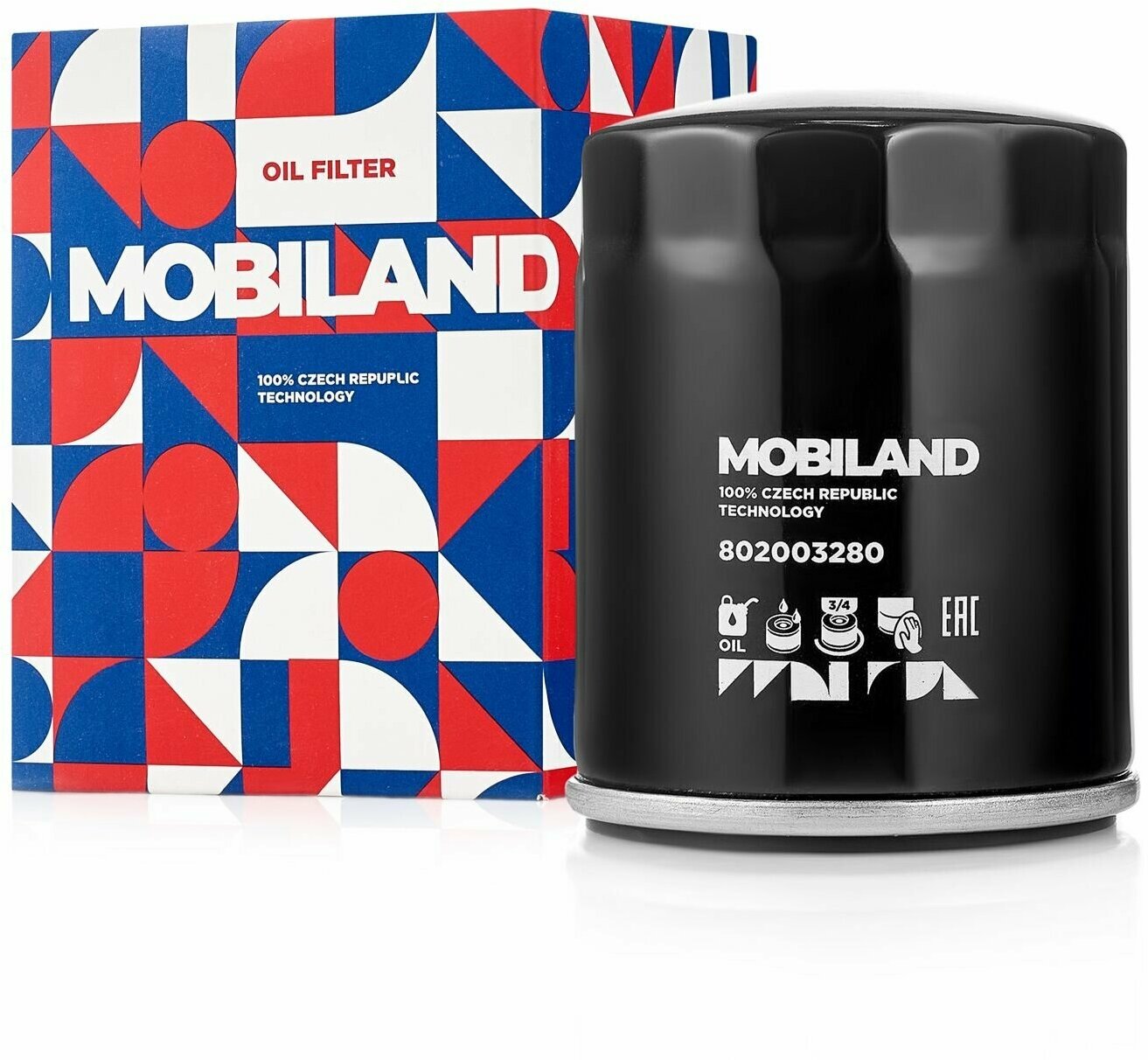 Фильтр масляный Mobiland 802003280 Subaru Forester (Sh_), Forester (Sj_)