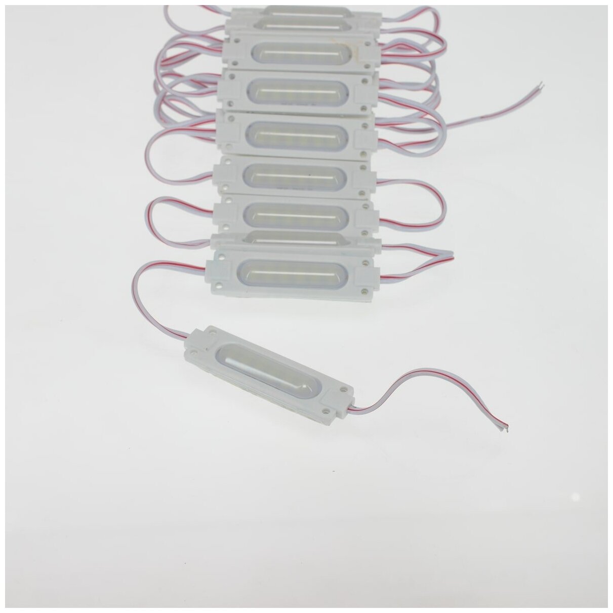 Светодиодный модуль 5730-6 MOD78 (12V, 1.5W, white, IP44), 20 шт. в упаковке