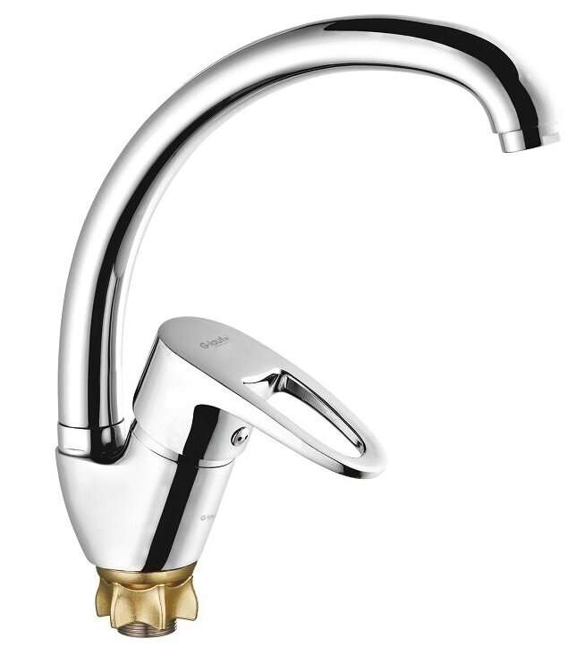 Смеситель для кухни, "утка", карт.40мм, гайка G.Lauf; 8G4-A180