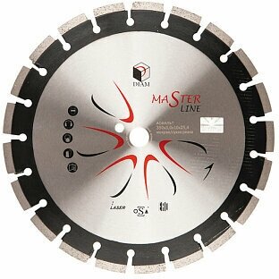 Diam Отрезной круг Асфальт Master Line 400x3,0x10x25,4 000528