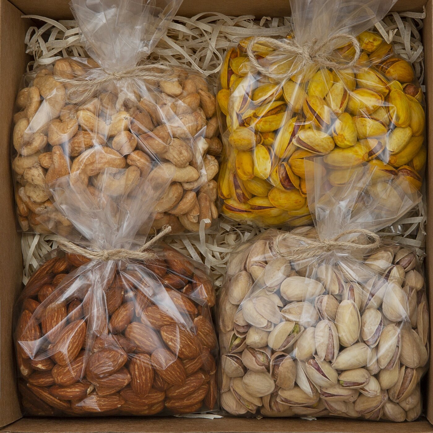 Подарочный набор "Жареный микс" № 59 фундучок 1 кг.