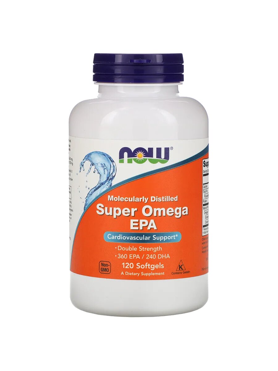 Now Супер Омега ЭПК / Super Omega EPA капсулы массой 1461 мг