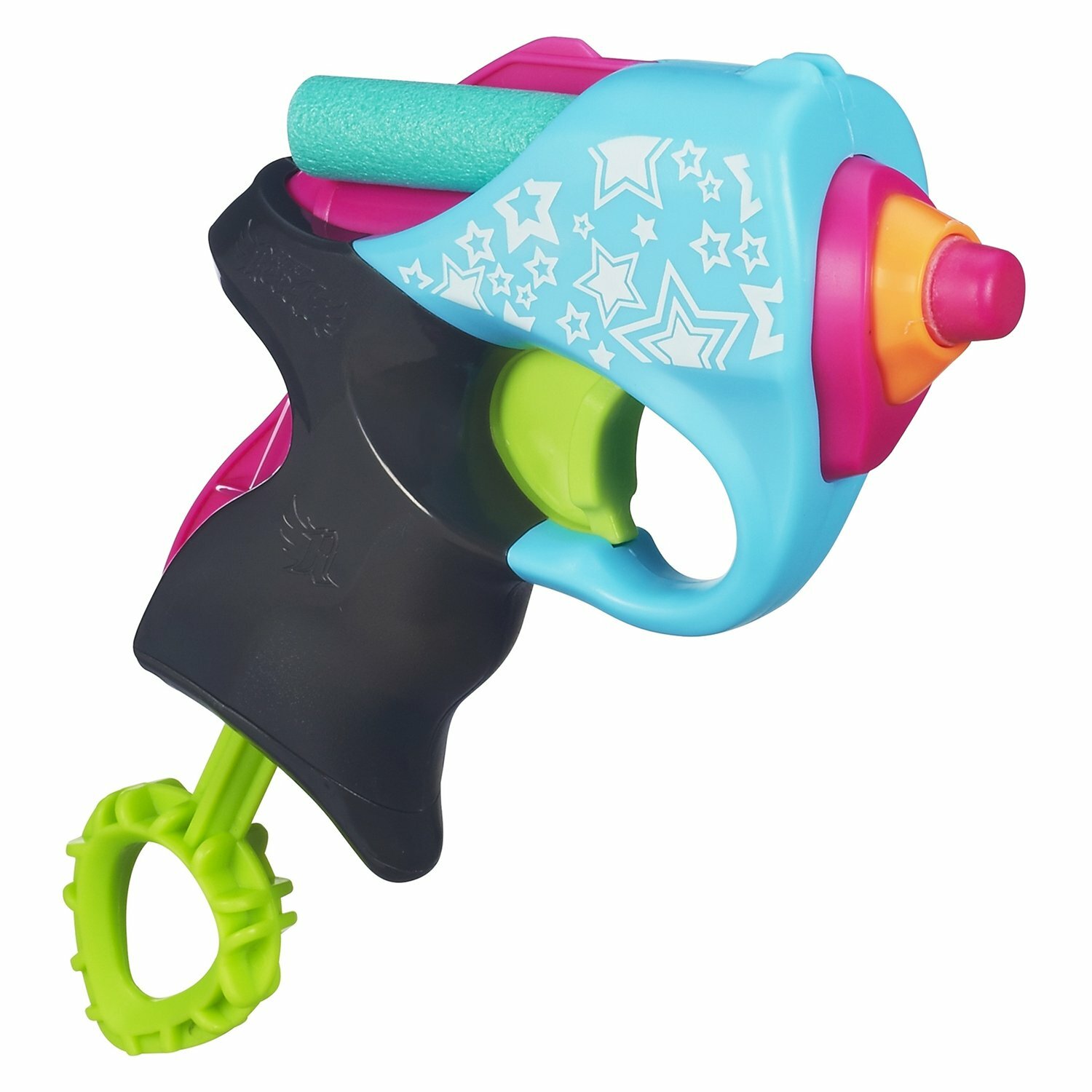 Nerf Rebelle Мини-бластер, цвет: розовый, бирюзовый