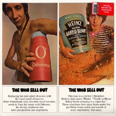 The Who 'Who Sell Out' LP/1966/2008/Rock/Europe/Blue Vinyl/Sealed