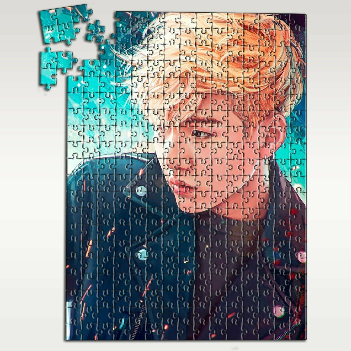 Пазл картонный А3: модель Музыка BTS Suga Шуга - 6029 П