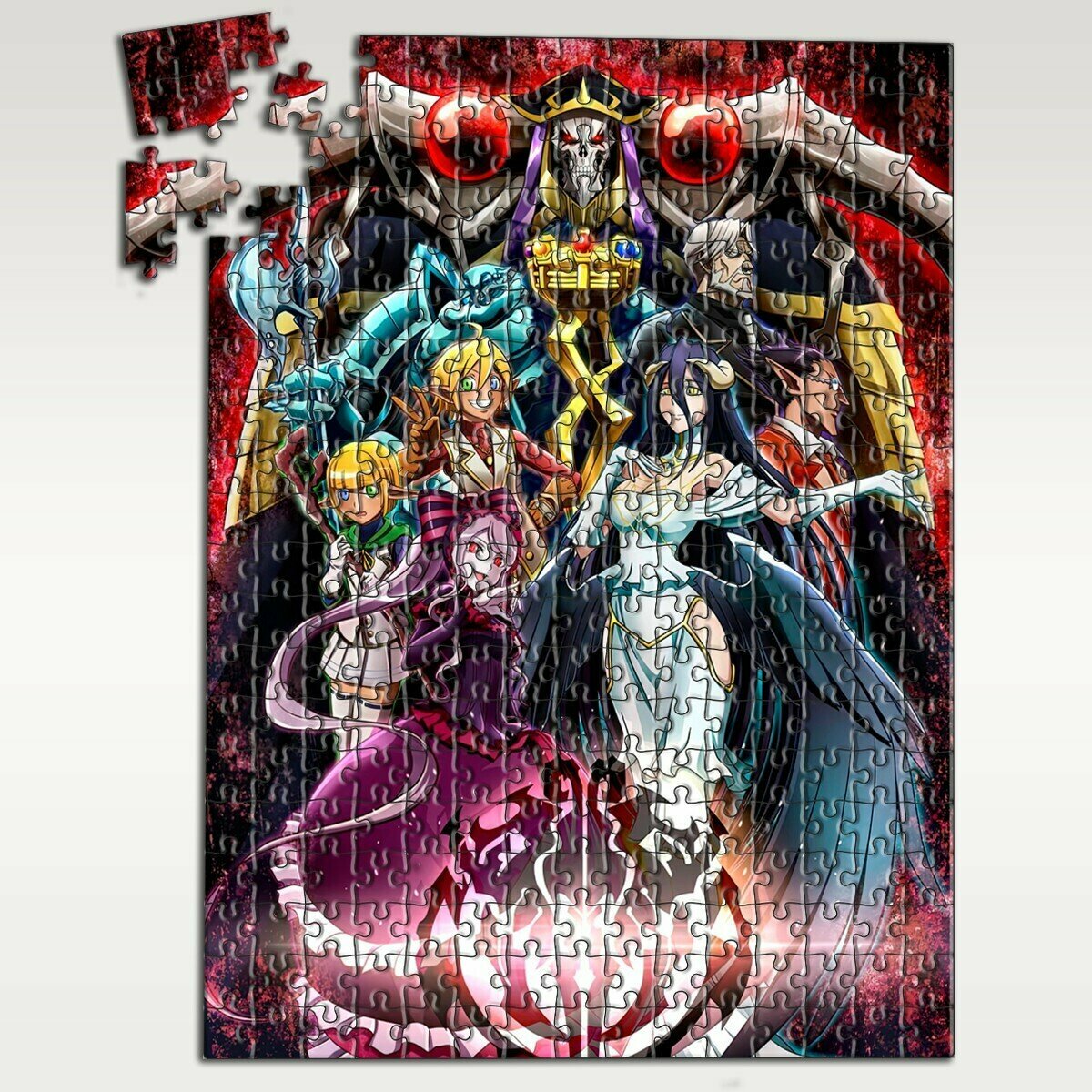 Пазл картонный А3: модель Аниме Overlord - 5251 П