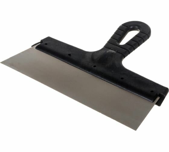 Фасадный шпатель Gigant 250 мм из нержавеющей стали с пластиковой ручкой SPT 016 (Россия)