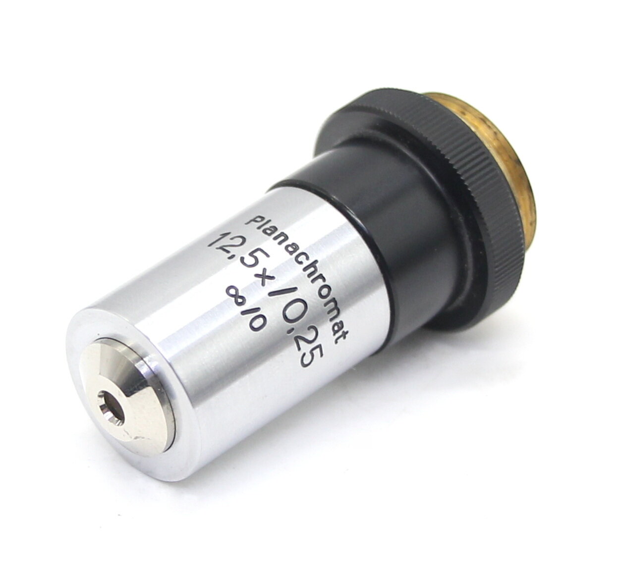 Объектив микроскопа Carl Zeiss Jena Planachromat 12,5x/0,25