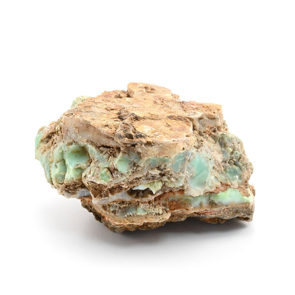 Минерал хризопраз 78*65*46мм, 242г .